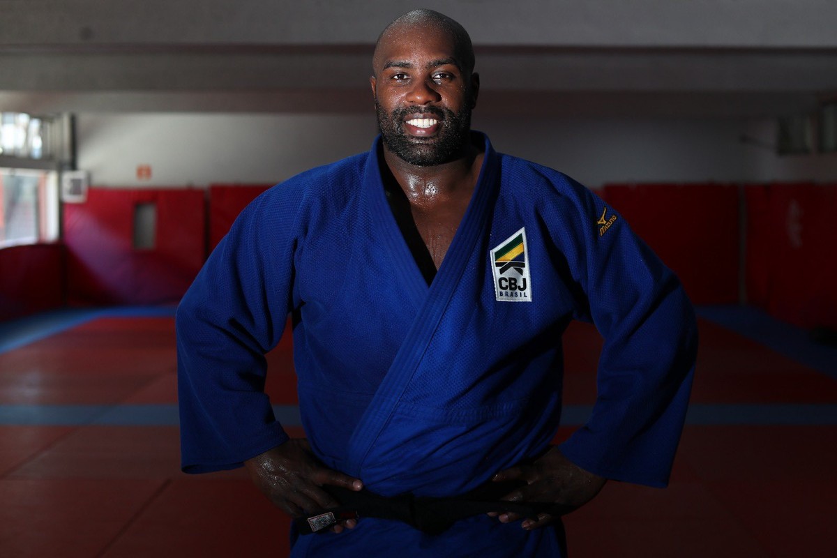Teddy Riner treina no Flamengo e elogia estrutura: "Simplesmente ...