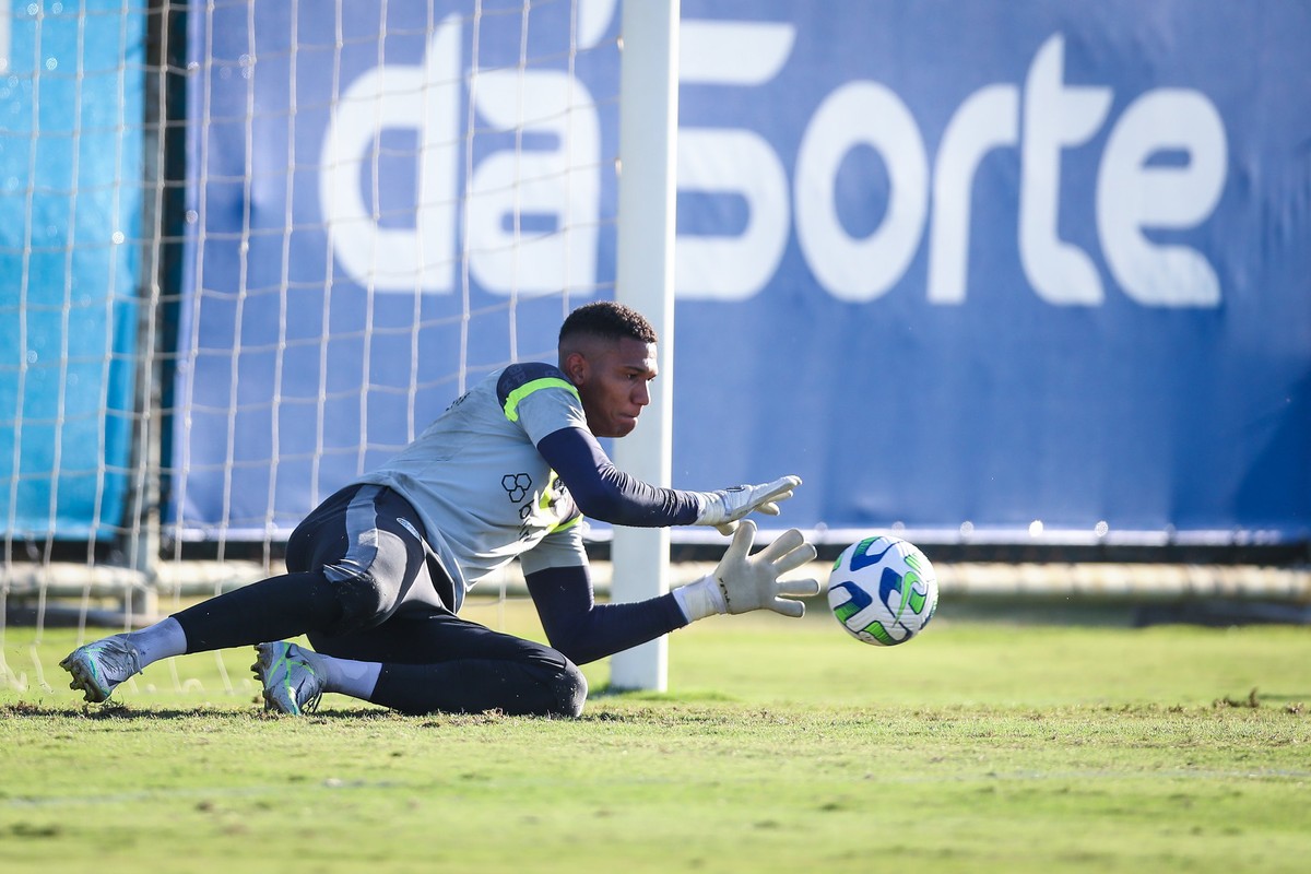 Adriel, goleiro do Grêmio, perde posição contra o Cruzeiro por ...