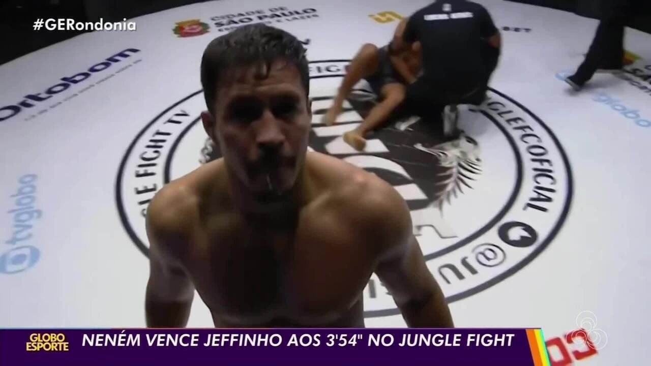 Henerson Neném vence no Jungle Fight com nocaute no 1°round | Ge