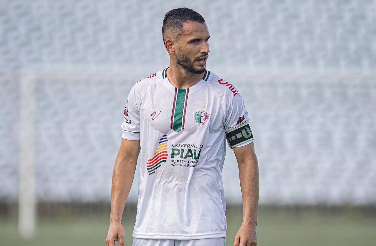 Dudu, do Fluminense-PI, valoriza retorno após lesão e tempo longe dos ...