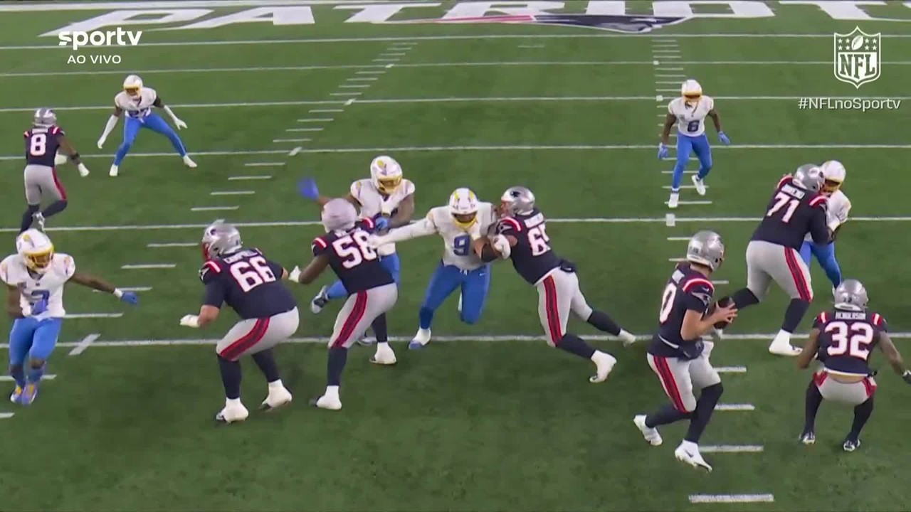NFL: Sob olhar do presidente da Fifa, Patriots batem os Chargers no ...