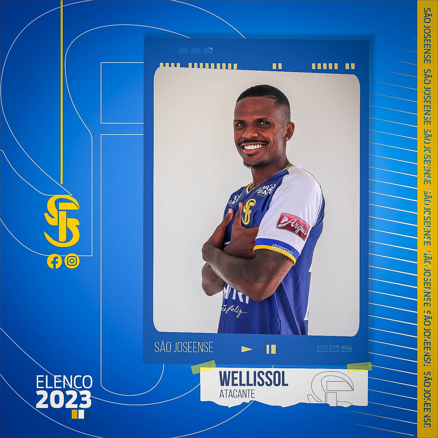 São Joseense anuncia saída de Wellissol, a caminho do Brusque