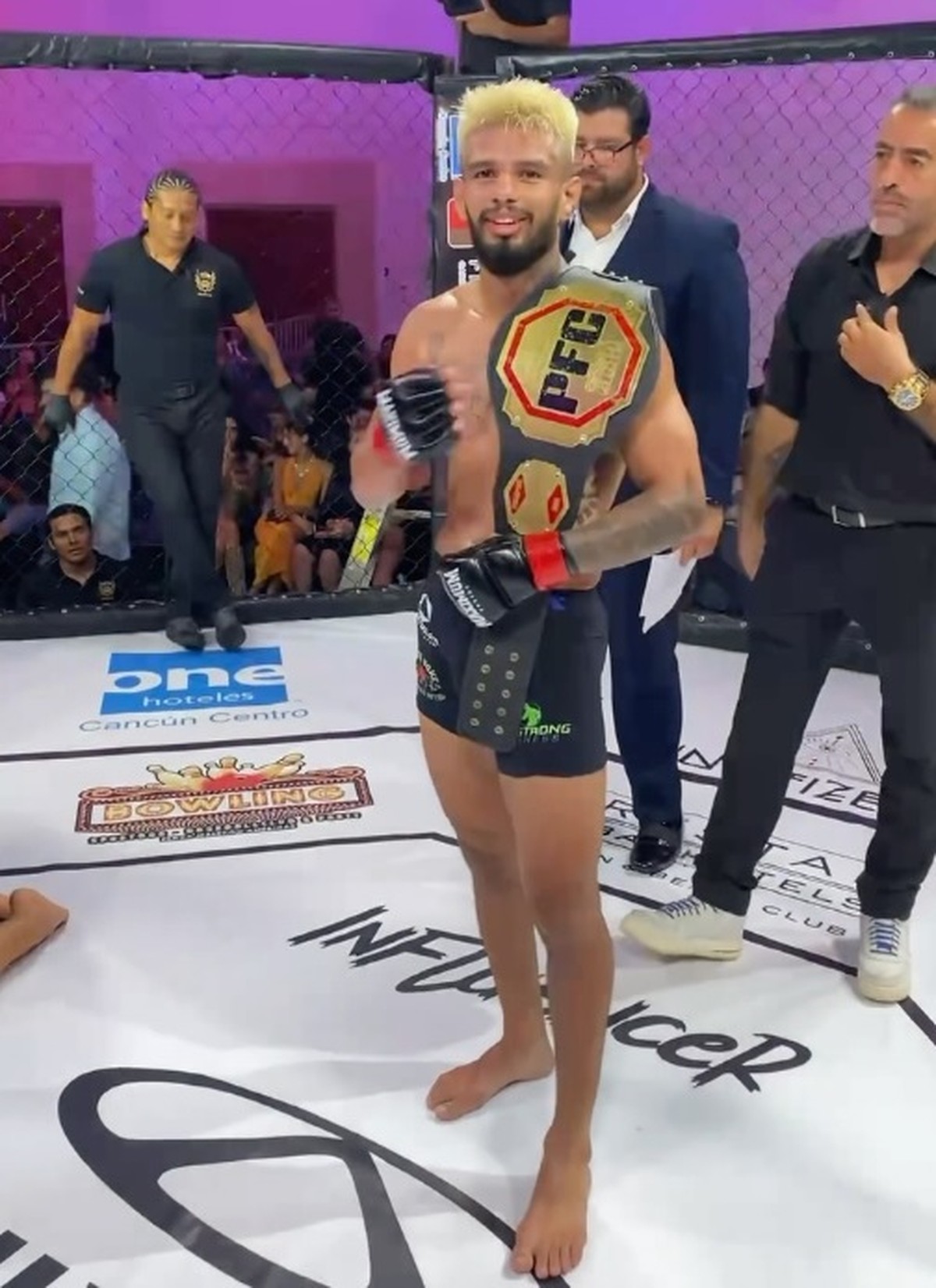 Thomas Bryan aplica mata-leão e conquista cinturão do Predador Fight ...