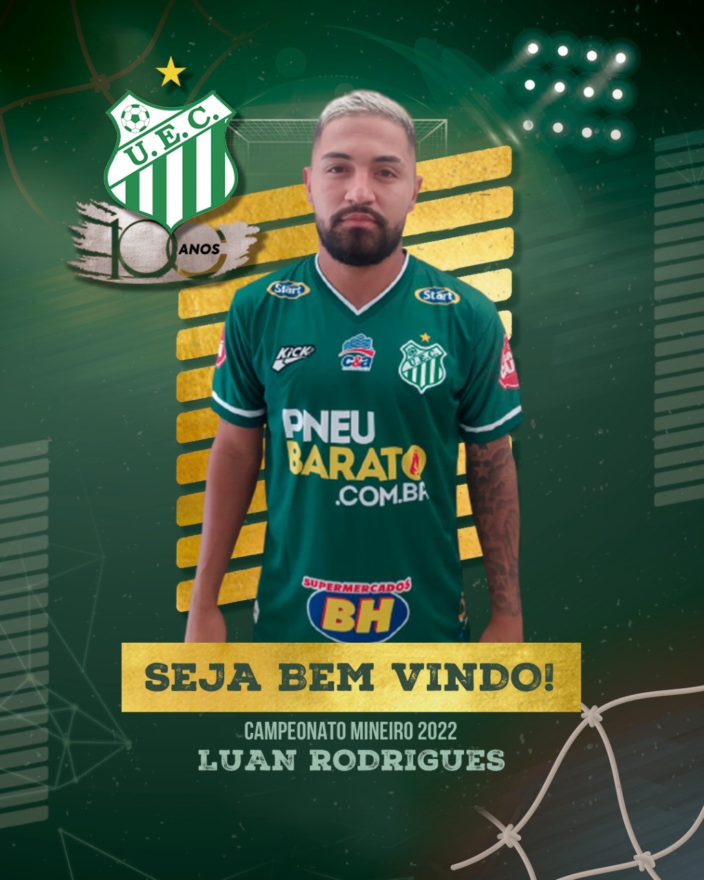 Uberlândia anuncia contratação do atacante Luan Rodrigues | Ge