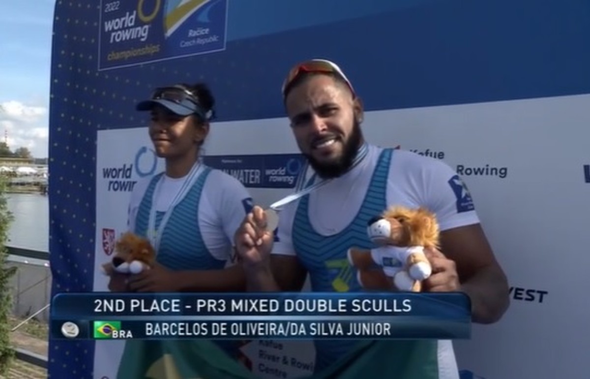 Brasil conquista a prata no Mundial de remo paralímpico | remo | ge