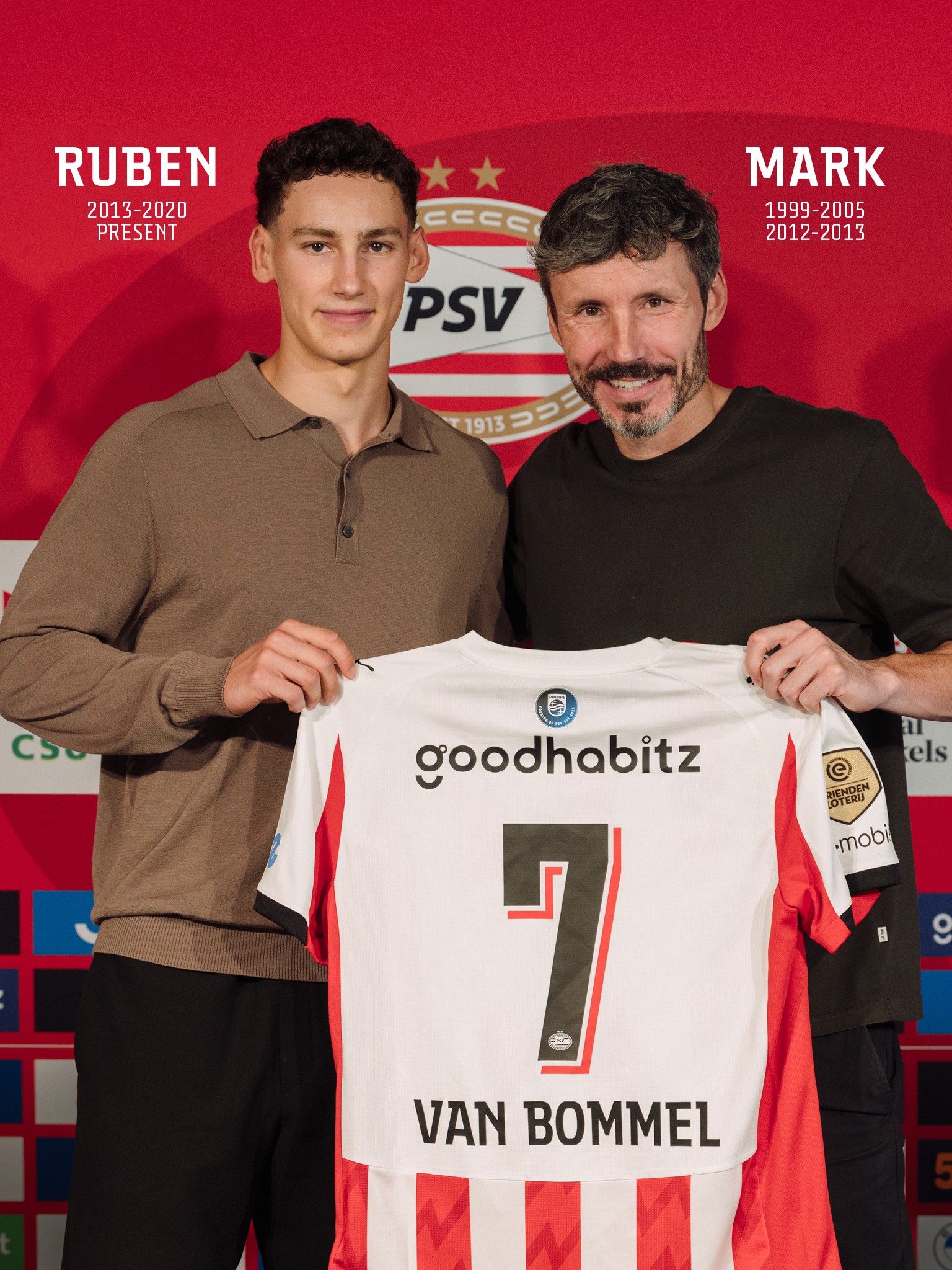 PSV contrata Ruben van Bommel, filho de ex-volante, por R$ 100 milhões | Ge