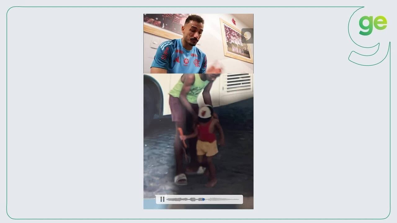 Danilo chora com mensagem do pai: "Não podia voltar para casa sem ...