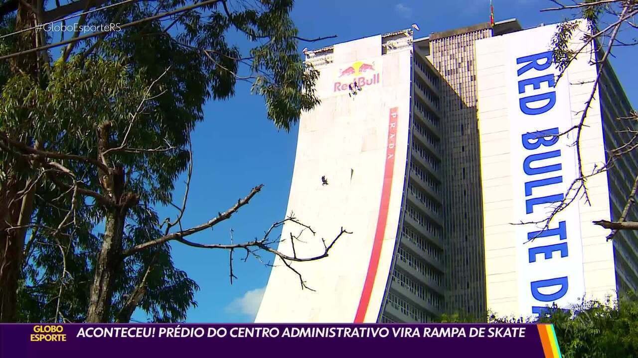 Veja onde assistir à descida de skate na megarrampa em prédio | Ge