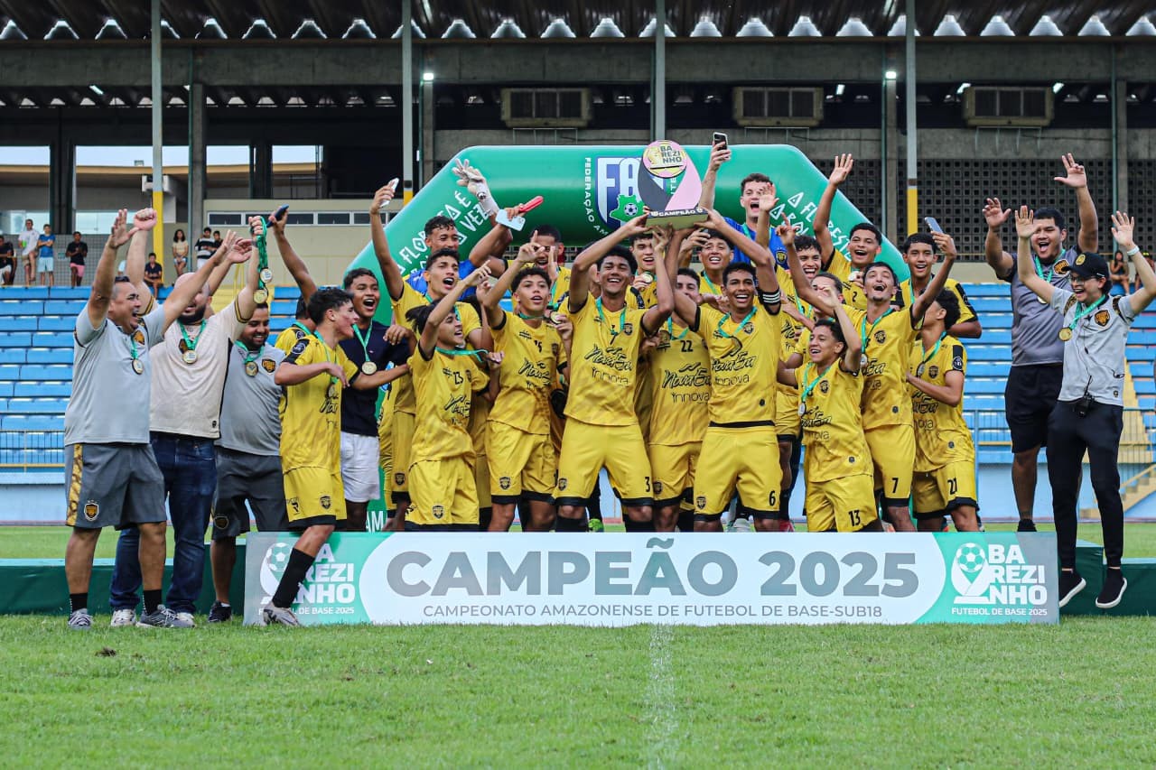 Amazonas domina o futebol amazonense e lidera ranking da FAF em 2025 | Ge