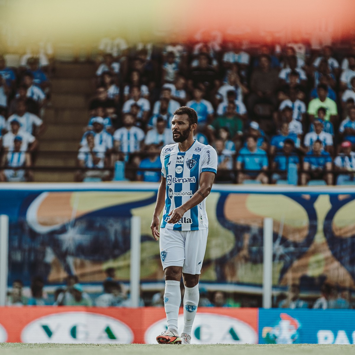 Bileu volta a jogar uma partida oficial pelo Paysandu após quase um ano ...