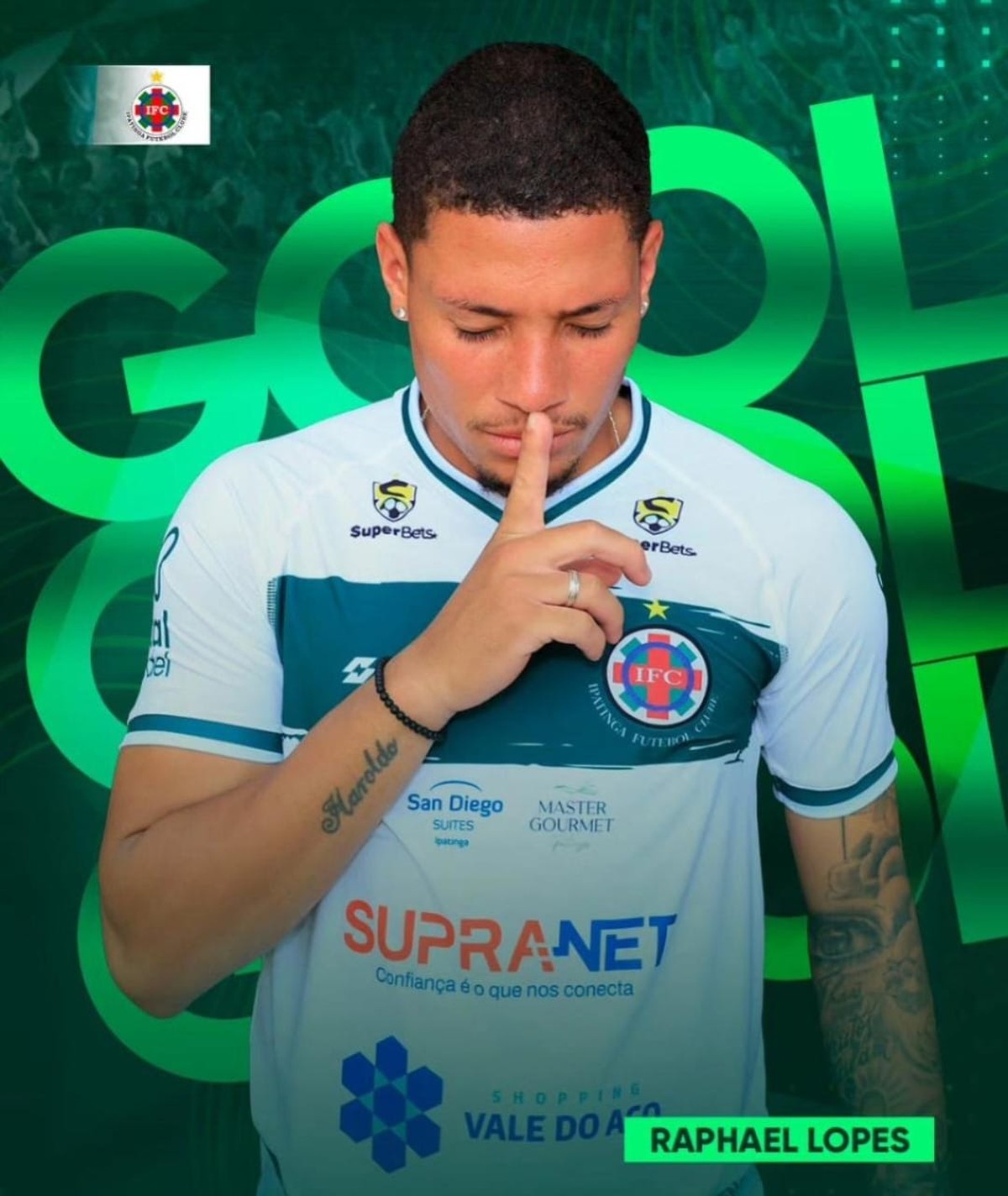 Raphael Lopes, ex-Ipatinga, estreia na Uefa Champions League três meses depois de encerrar ...