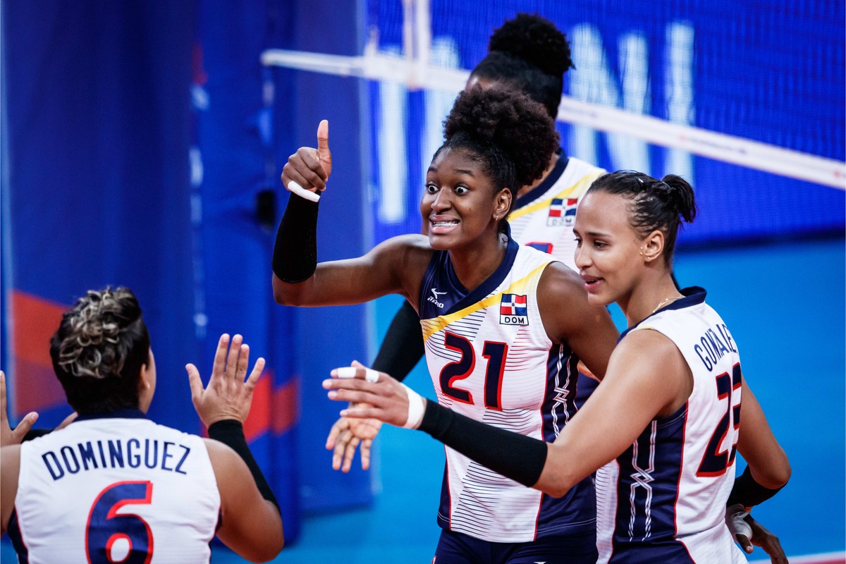 Jineiry Martínez, do Praia Clube, é destaque da seleção dominicana na ...