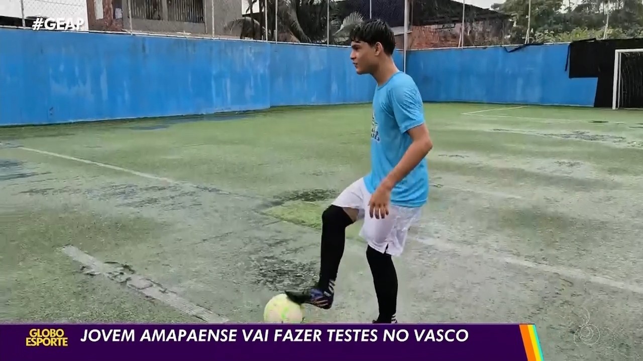 Amapaense Hemano Pereira vai fazer testes na base de Vasco e Coritiba | Ge