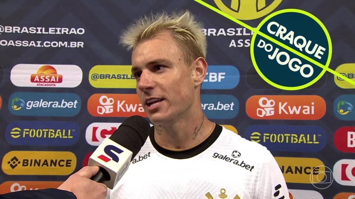 Róger Guedes é eleito novamente Craque do Jogo no Corinthians ...