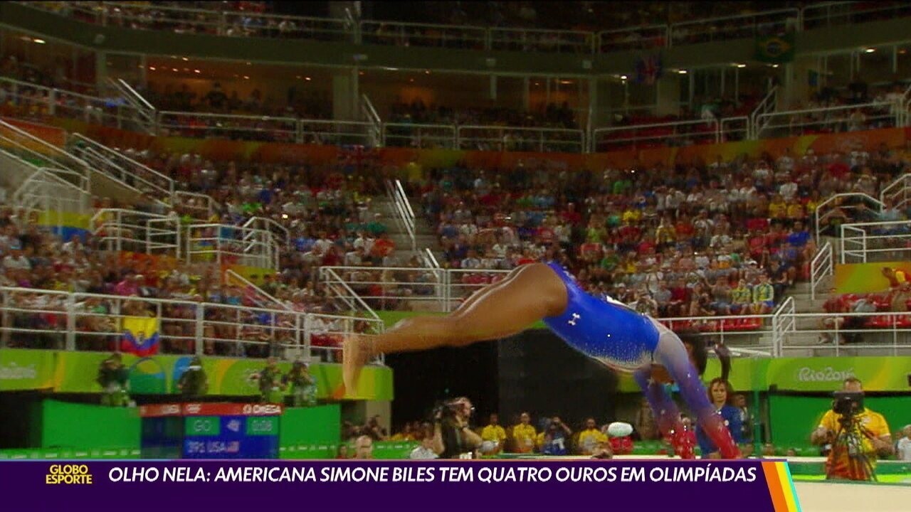 Simone Biles cria "pin" próprio e movimenta troca de emblemas ...