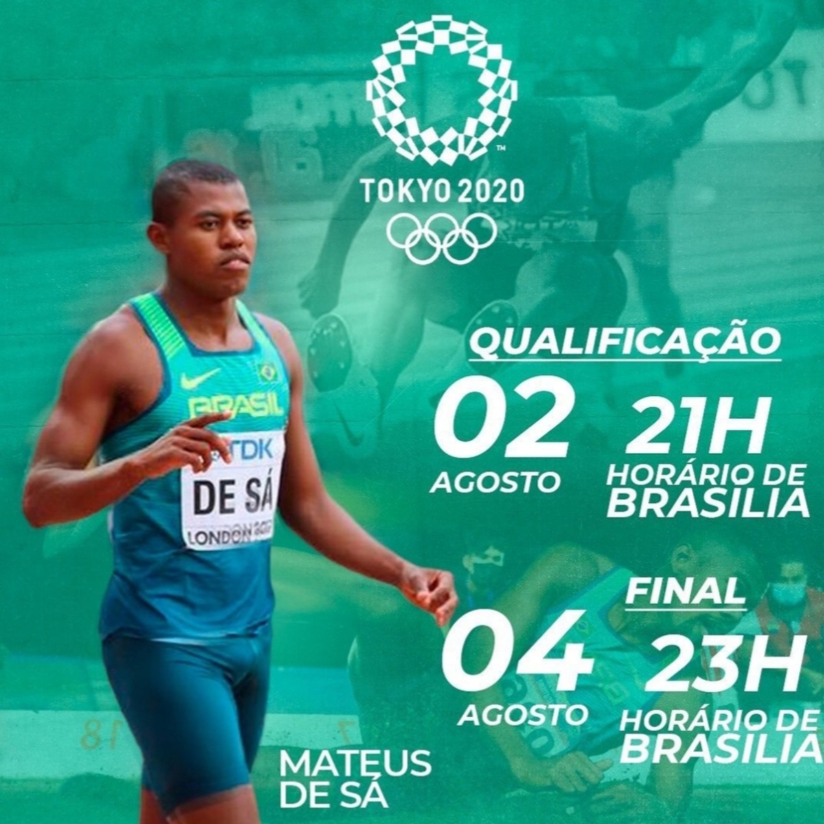 Dracenense Mateus de Sá estreia em Tóquio e busca vaga na final do ...