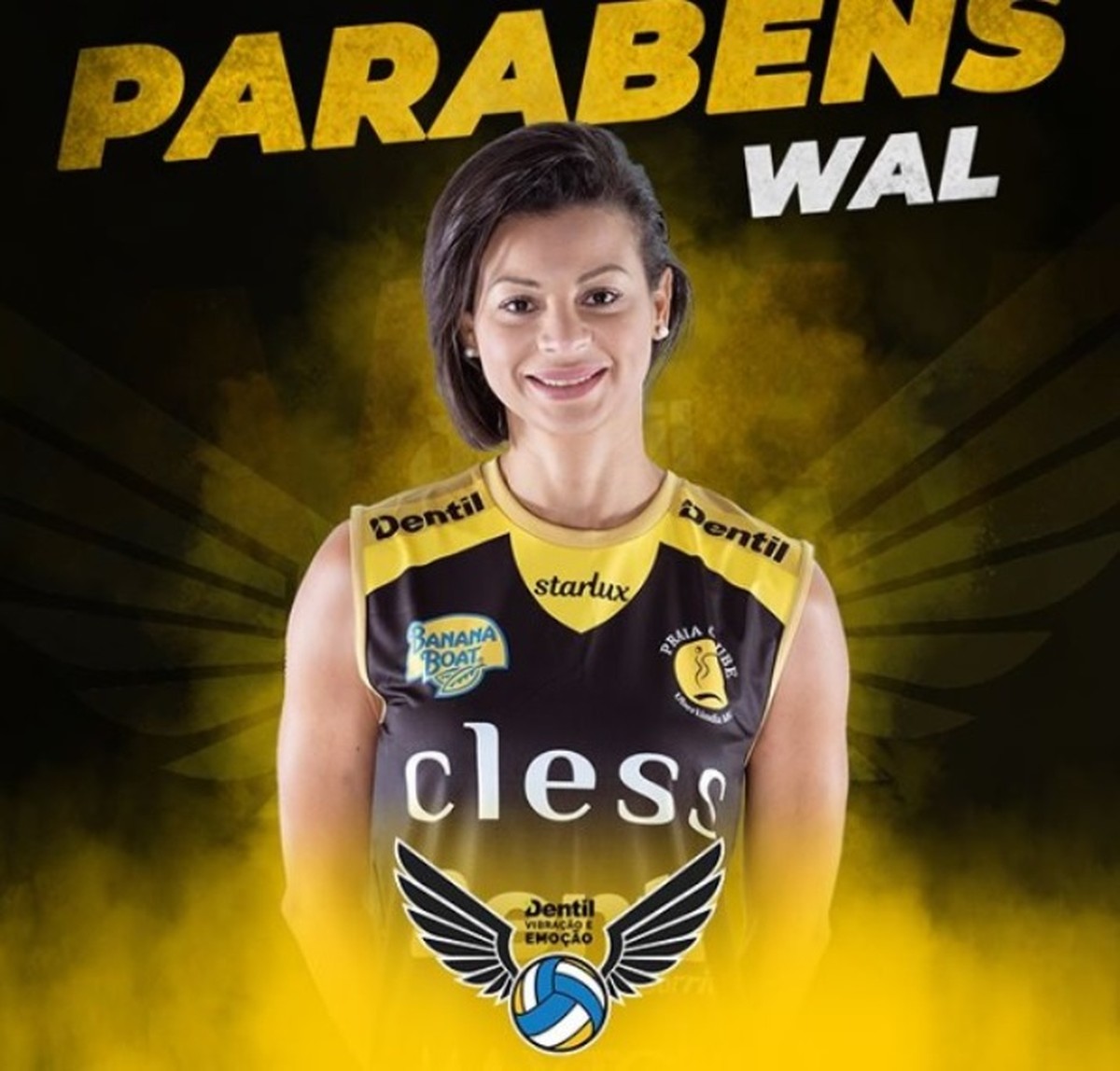 Walewska completa 40 anos e ganha homenagens das colegas de Praia Clube ...