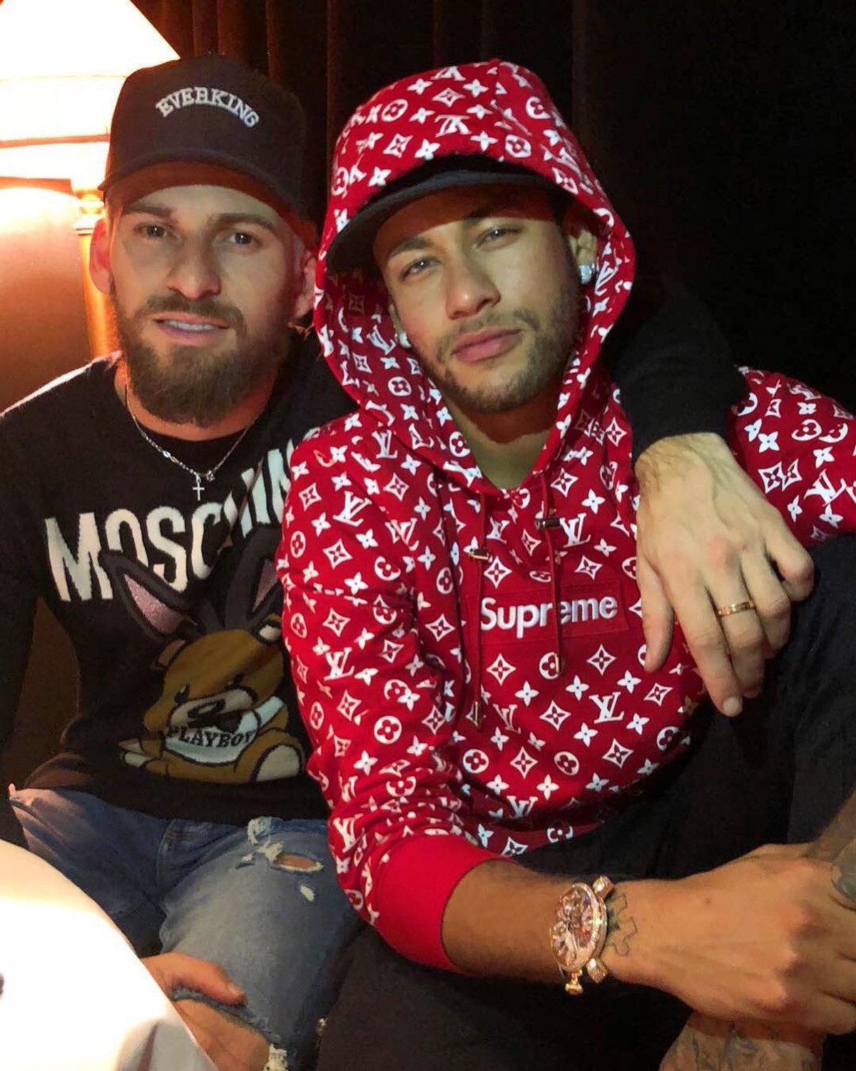 Promessa de Neymar a Lucas Lima é ver jogo do Palmeiras no meio do ano ...