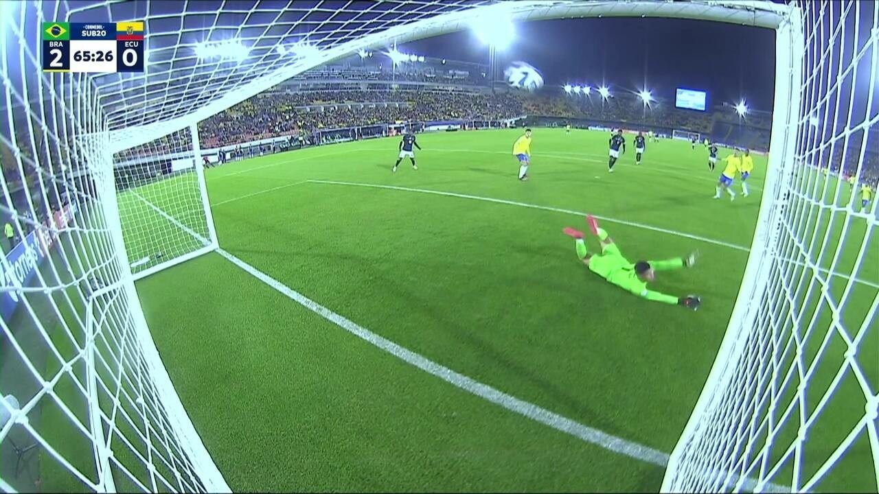 Mycael brilha no Brasil sub-20 com sequência de defesas impressionantes ...