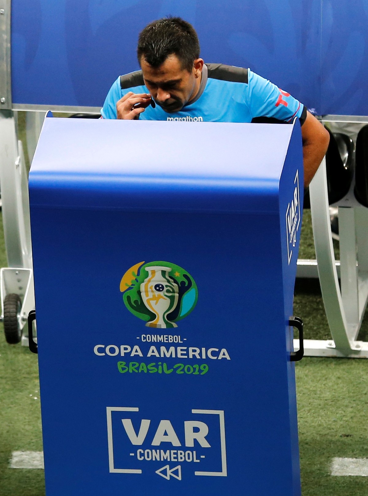 Em dez de 17 jogos da Copa América, tempo de bola parada com VAR não é ...