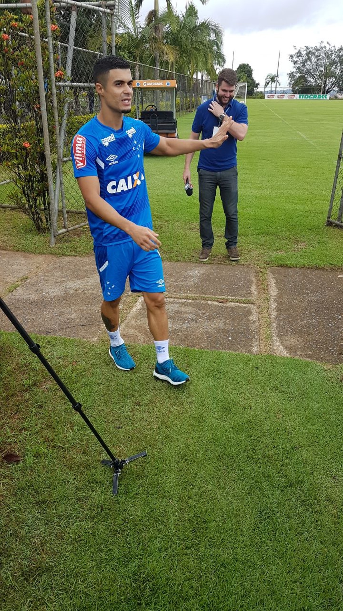 De volta com o "biziu nas pernas", Egídio vê Cruzeiro no nível do time ...