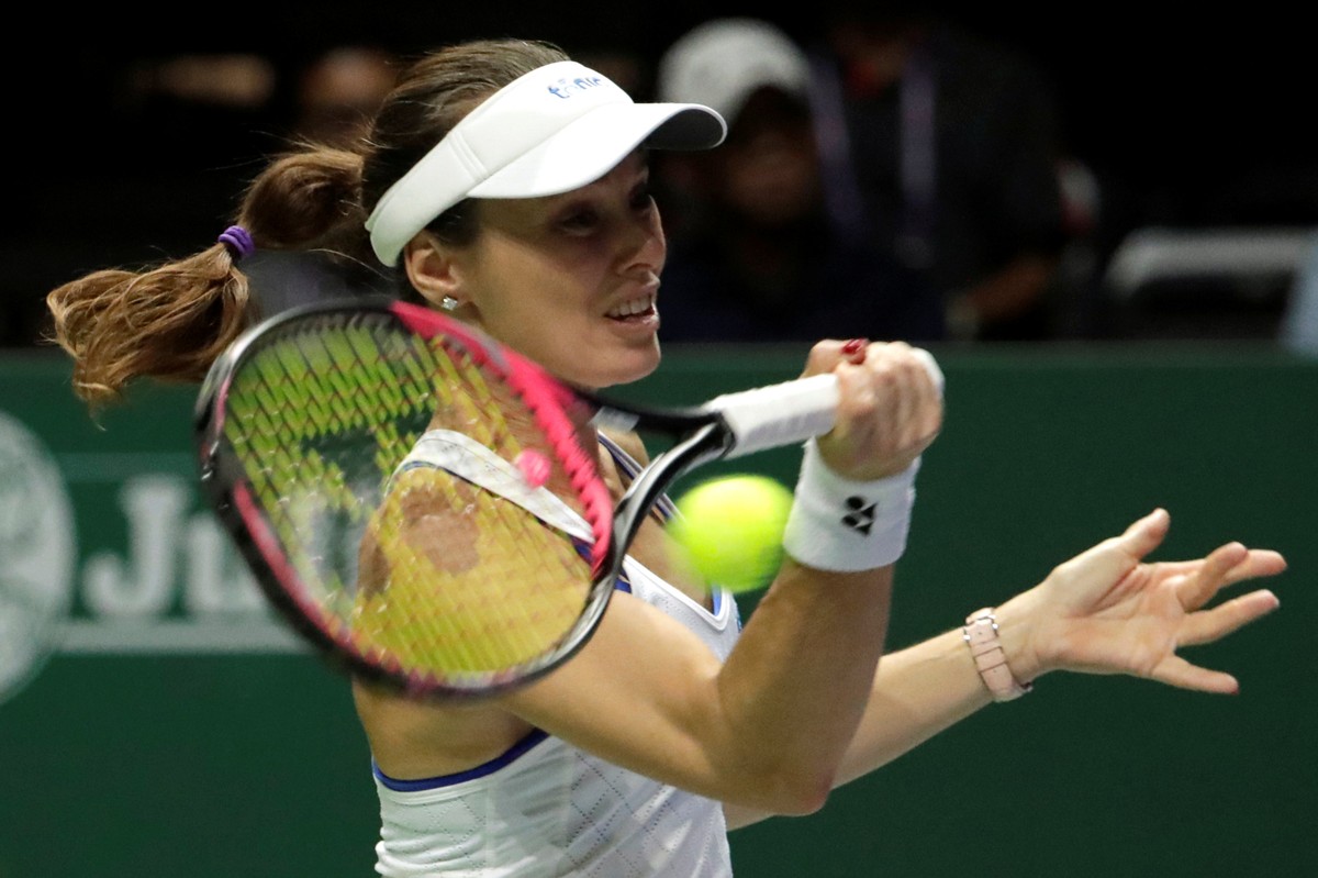 Martina Hingis para na semifinal de duplas do WTA Finals e dá adeus ao tênis | tênis | ge