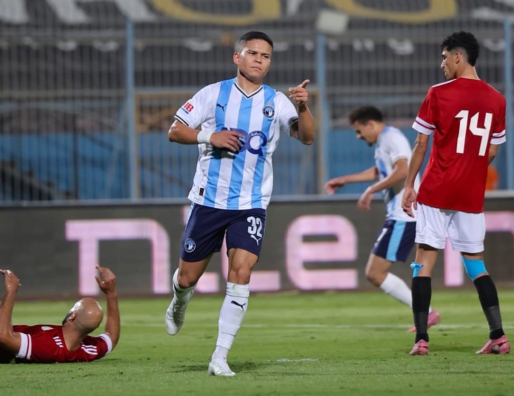 Ewerton Silva marca e Pyramids vence mais uma no Campeonato Egípcio | Ge