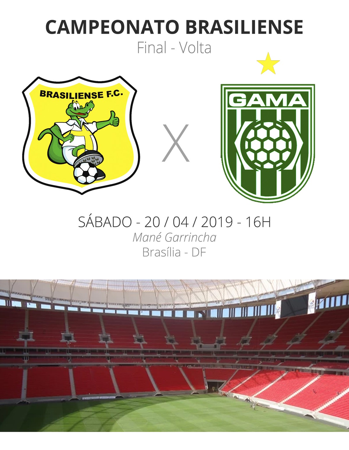 Brasiliense x Gama: tudo o que você precisa saber sobre o jogo de volta ...