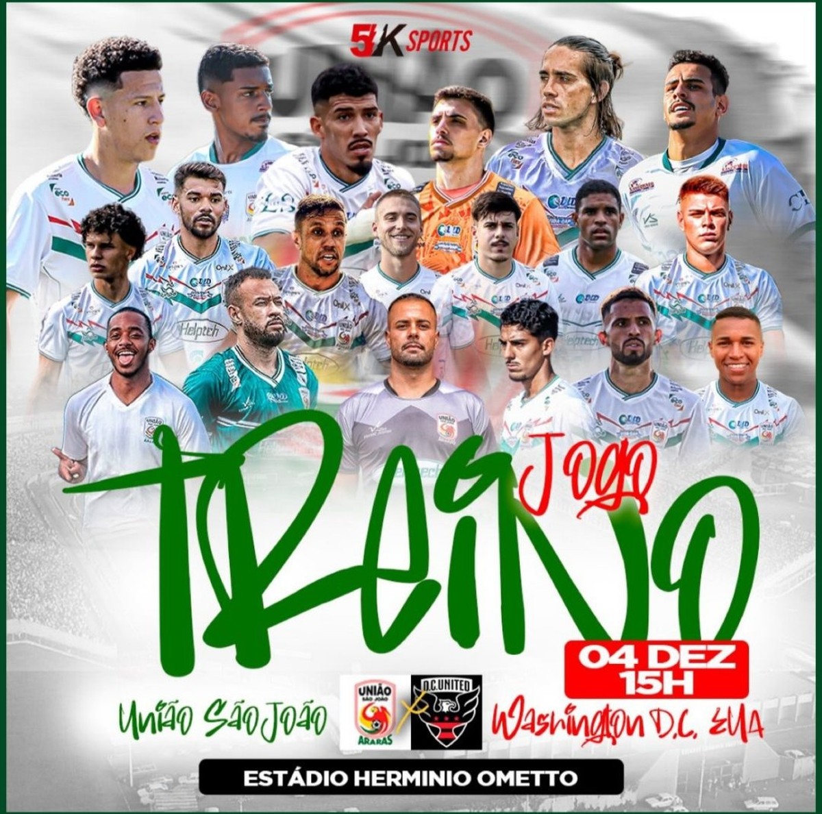 DC United ou DC Hyper? União São João comete gafe ao anunciar amistoso ...