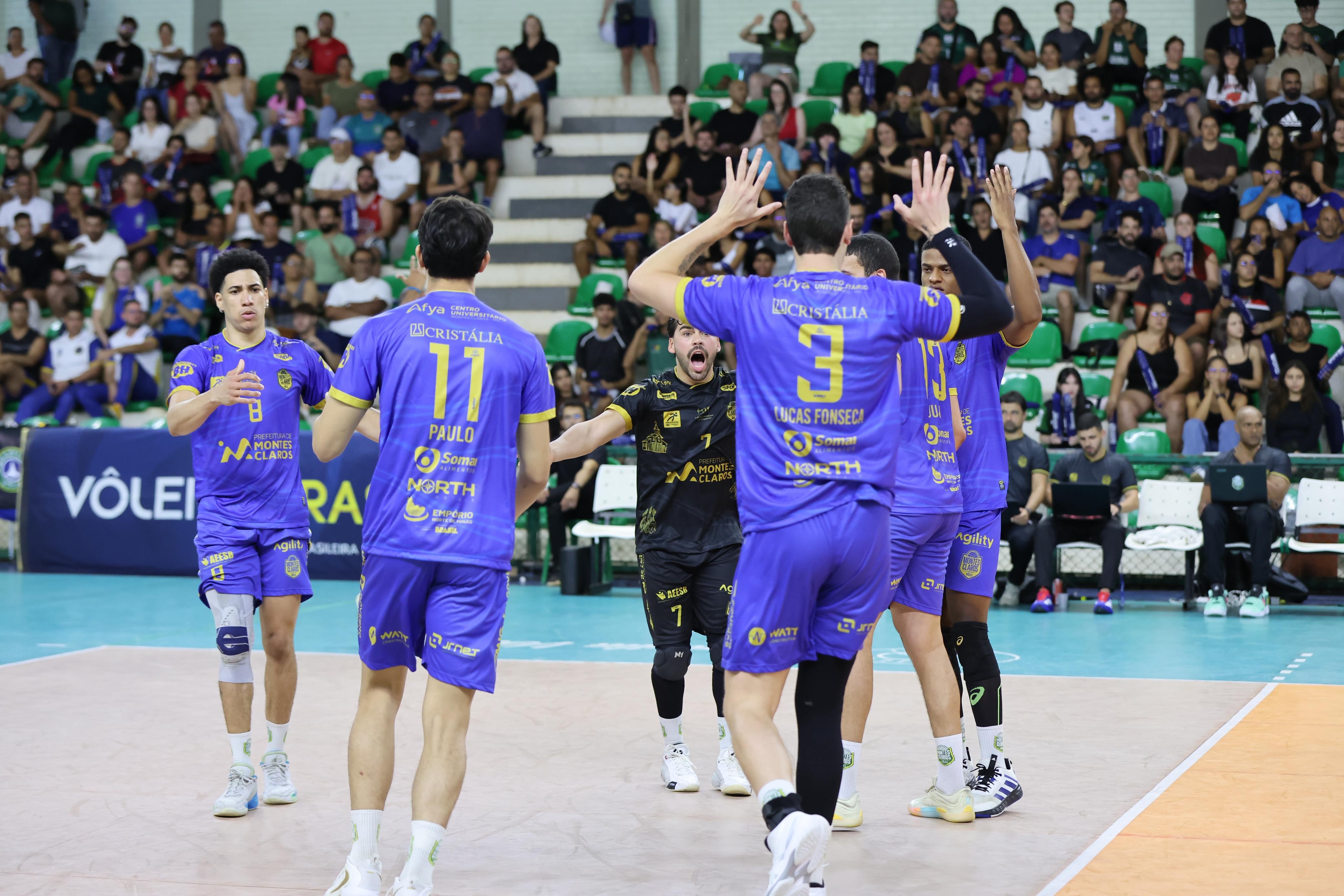 Montes Claros Volei decide semifinal em casa após série aberta | Ge