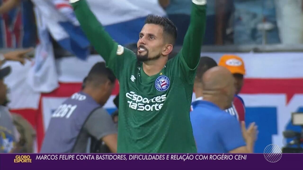 Marcos Felipe celebra permanência do Bahia um ano após momento difícil ...
