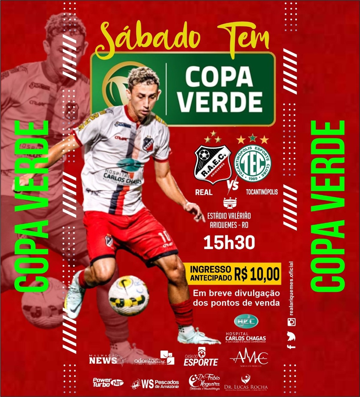 Real Ariquemes divulga valores dos ingressos da Copa Verde | real ...