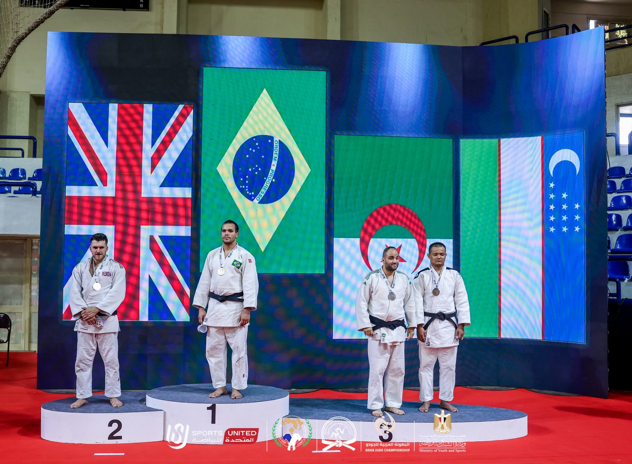 Campeão paralímpico é ouro no Grand Prix de judô no Egito | Ge